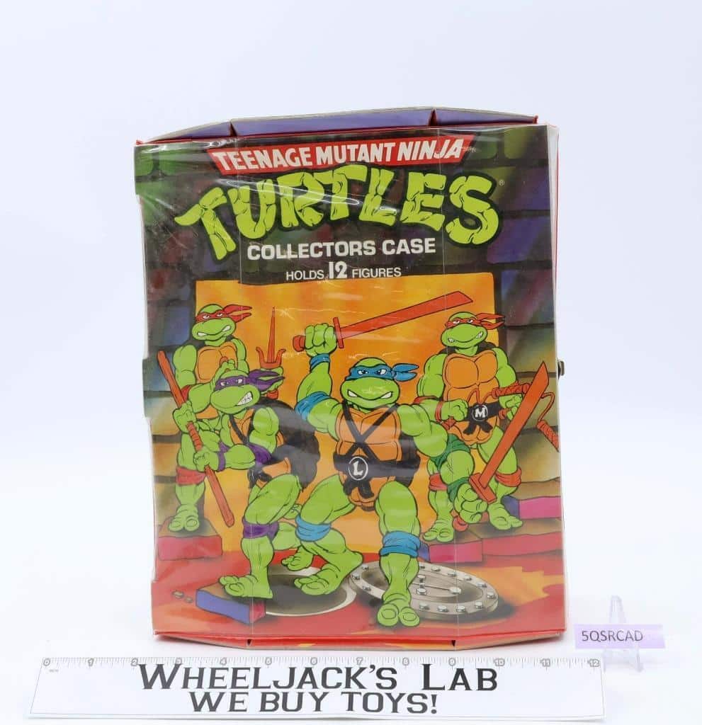 Display Storage Collectors Carry Case W/Trays TMNT Teenage Mutant Ninja ...