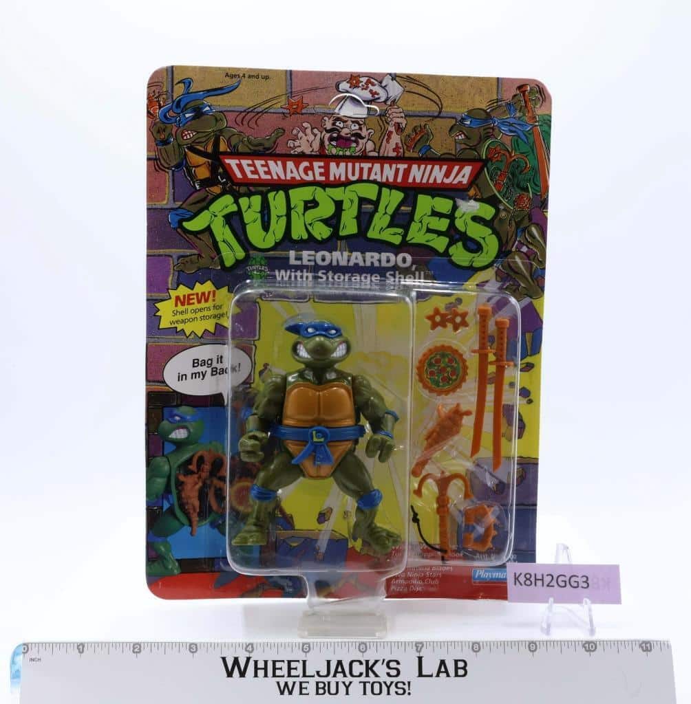 Leonardo W/Storage Shell Teenage Mutant Ninja Turtles TMNT 1991 ...