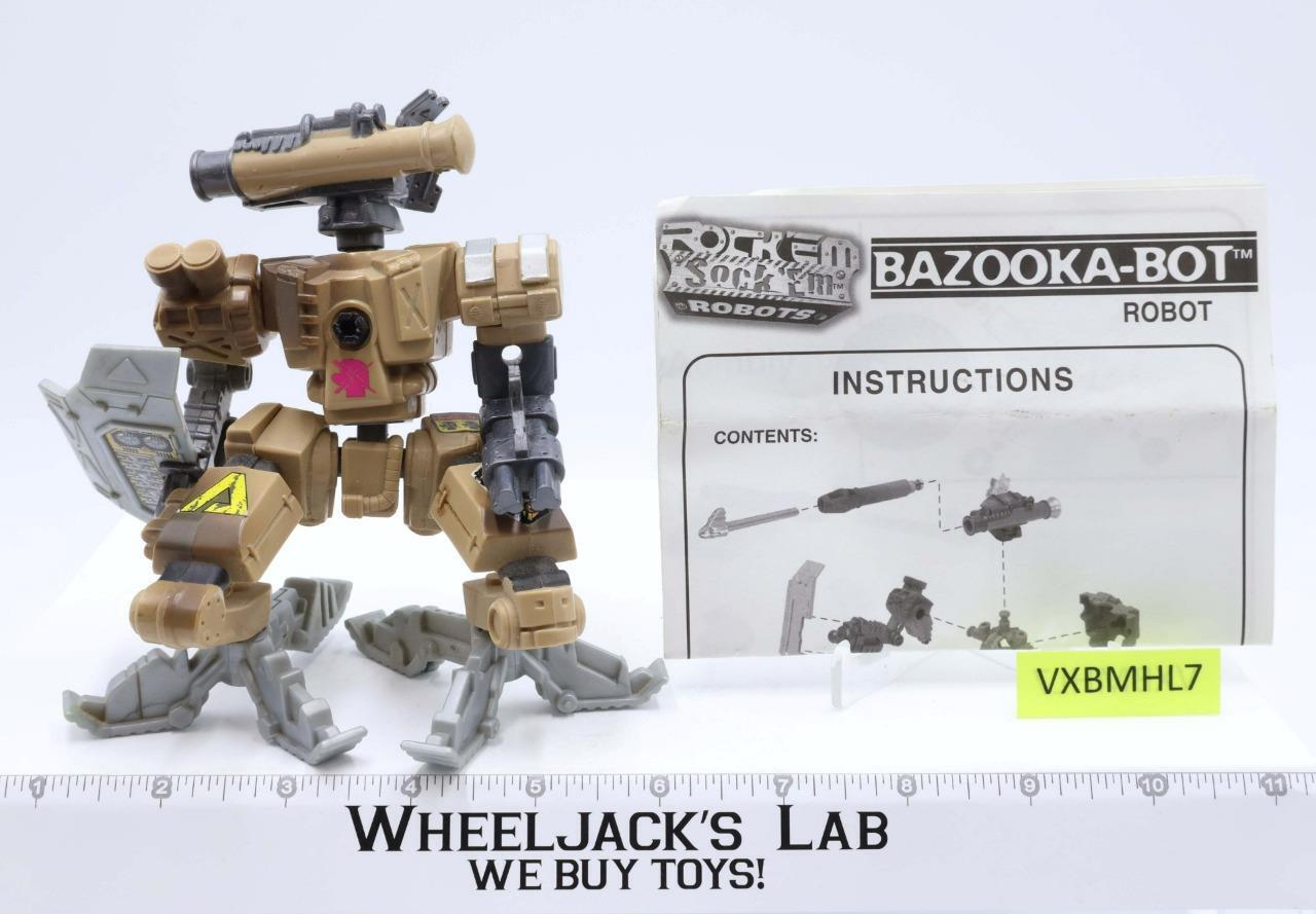 Bazooka-Bot Rock Em Sock Em Robots Mattel 2001 Action Figure ...