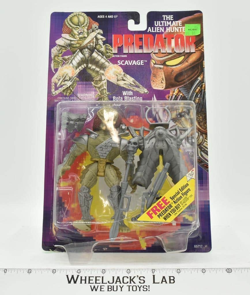 Scavage Predator Ultimate Alien Hunter 1993 Kenner Action Figure NEW ...