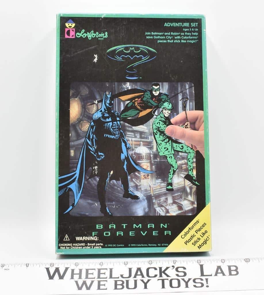 Batman Forever Adventure Set Unused MIB Colorforms DC Comics 1995 ...