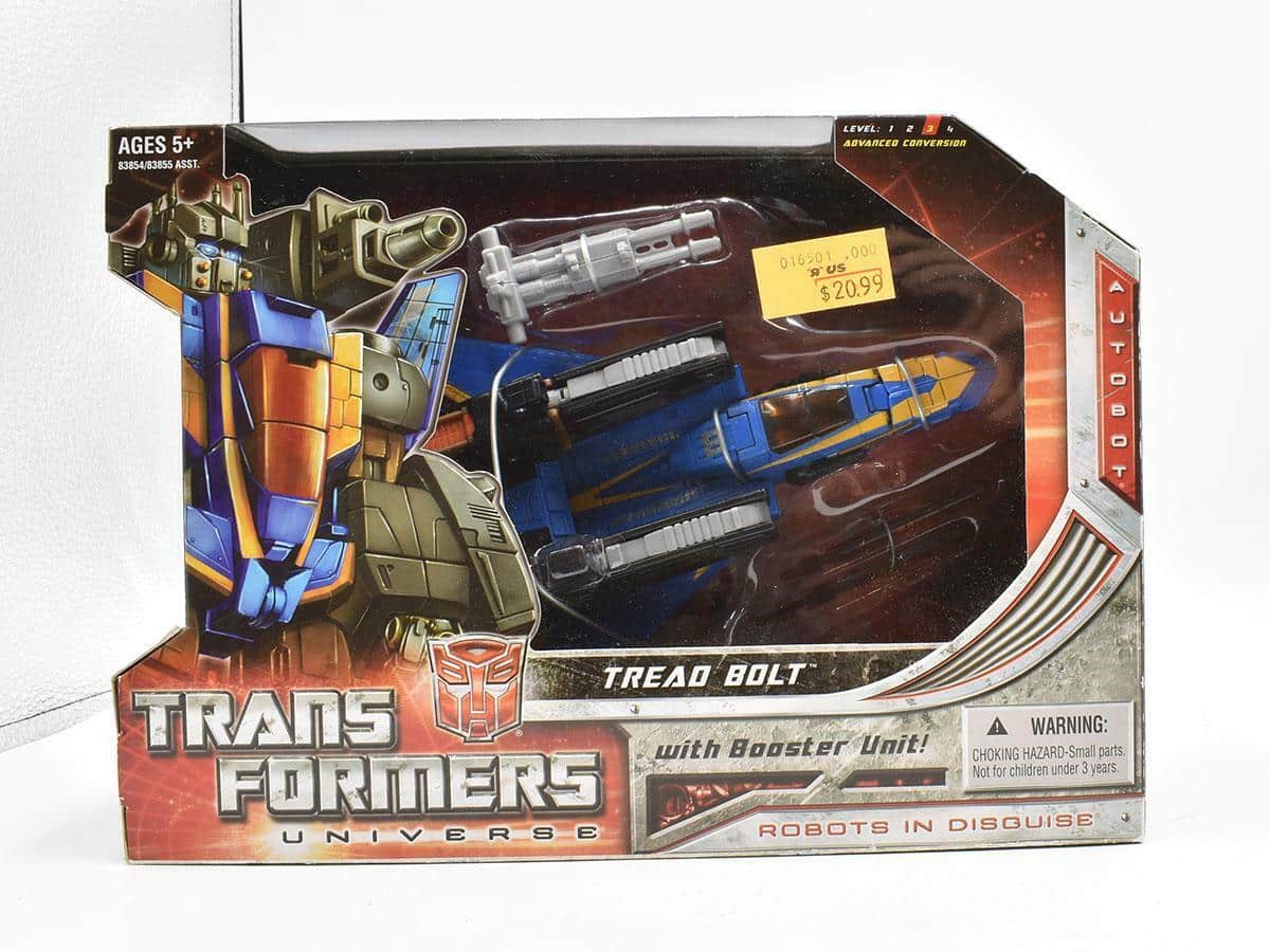Tread Bolt Booster Unit MISB Transformers Universe 2008 Hasbro Action ...