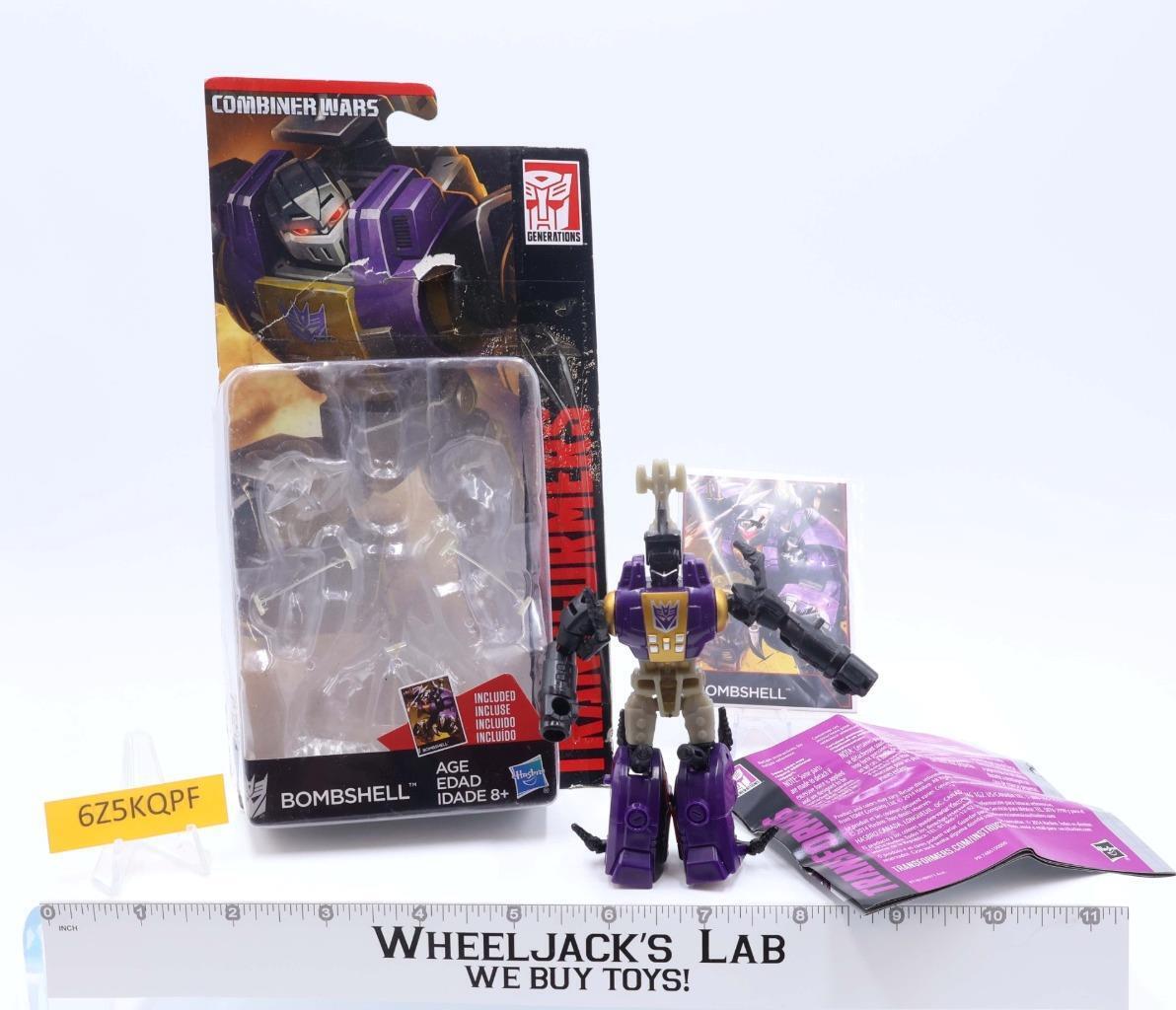 Bombshell 100% Complete Transformers Combiner Wars 2014 Hasbro Action ...