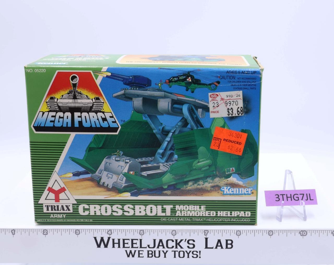 Crossbolt Mobile Armored Helipad 1989 Mega Force Kenner Action Figure ...