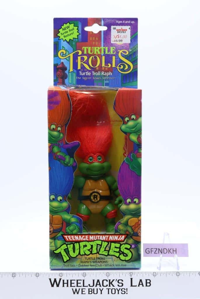 Turtle Troll Raph's Weapons Teenage Mutant Ninja Turtles TMNT Playmates ...