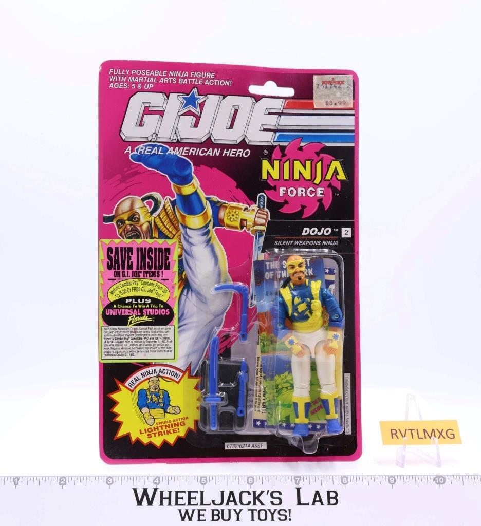 Dojo GI Joe Ninja Force 1991 Hasbro Action Figure NEW MOSC SEALED ...