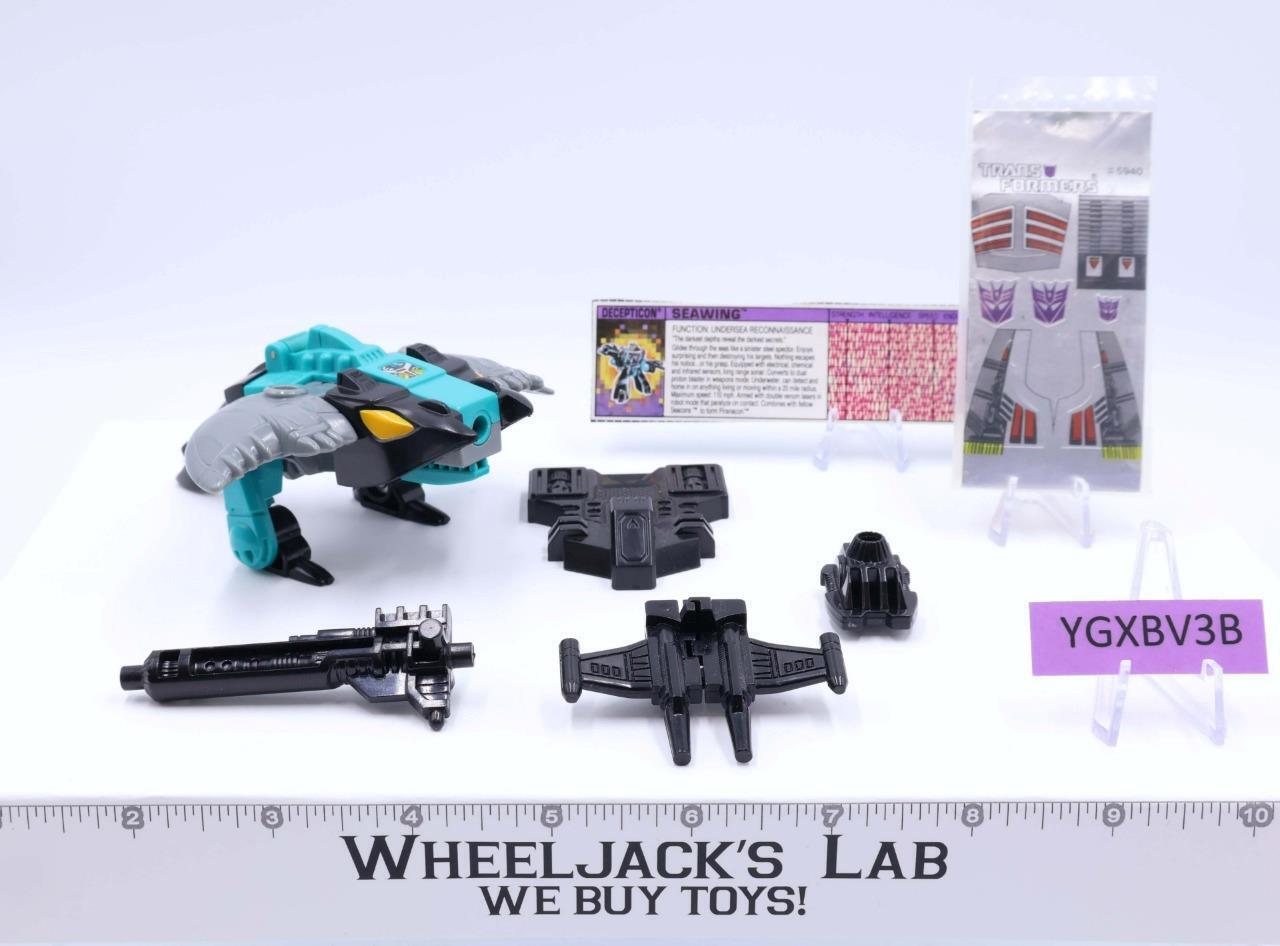 Seawing 100% Complete UNUSED STICKERS 1988 Vintage G1 Transformers ...