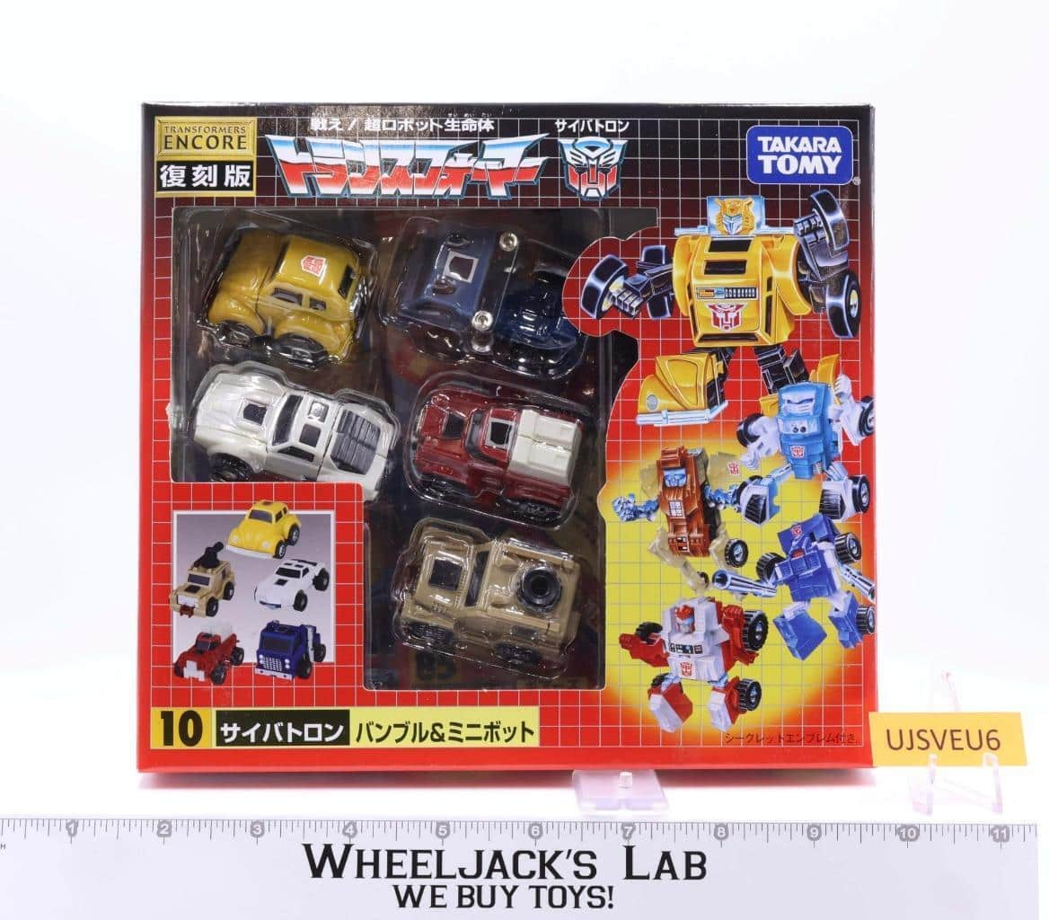 Minibots #10 Transformers Encore 2008 Takara Action Figures MIB ...