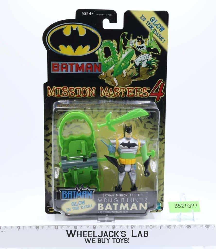 Midnight Hunter Batman Mission Masters 4 Batman 2001 Hasbro NEW MOSC ...