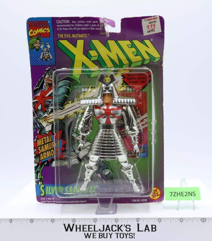Silver Samurai W/Metal Armor The Uncanny X-Men TRADING CARD Toy Biz ...
