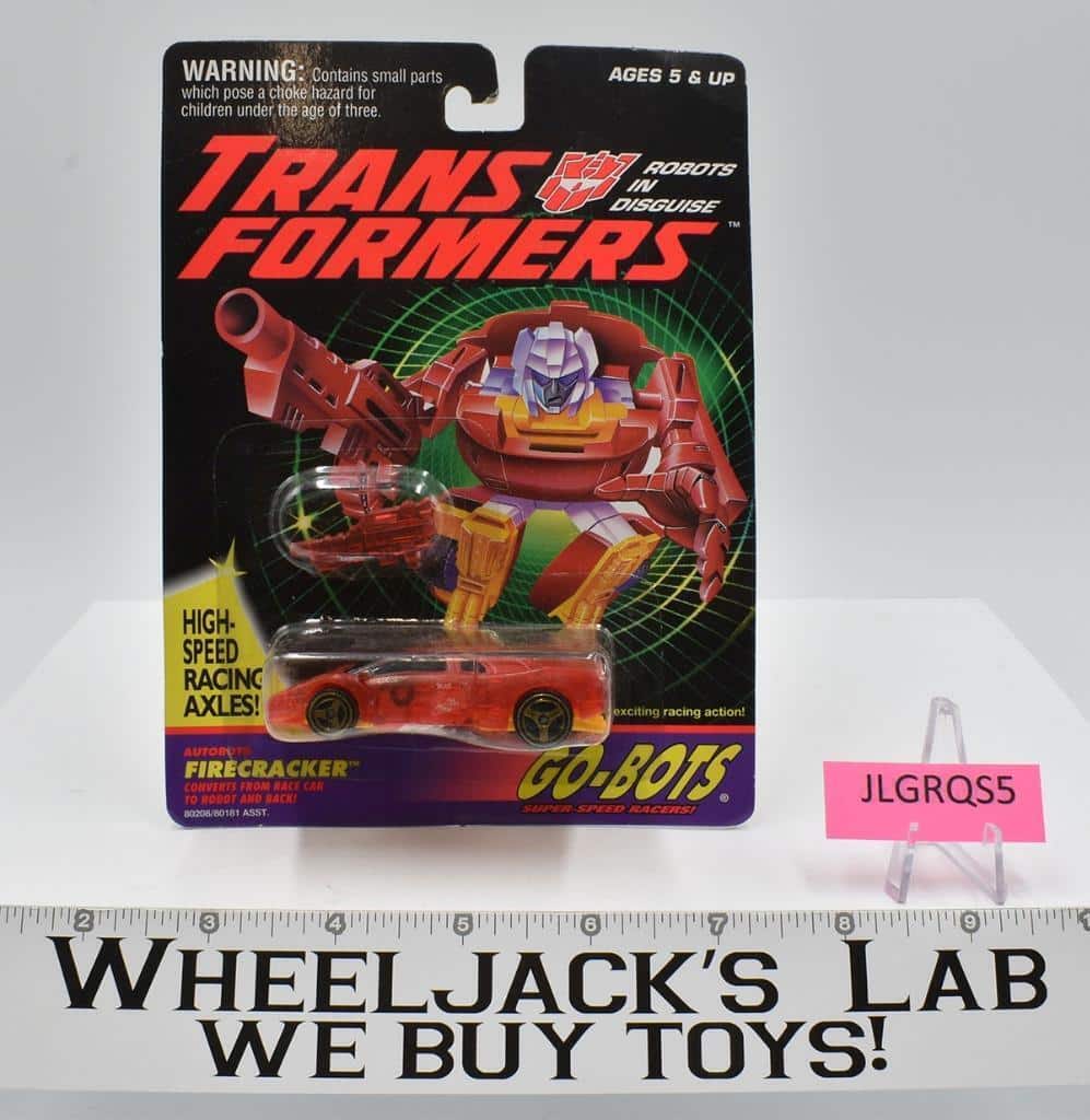 Firecracker Autobot G2 Transformers Go-Bots 1994 Hasbro Figure NEW MOSC ...