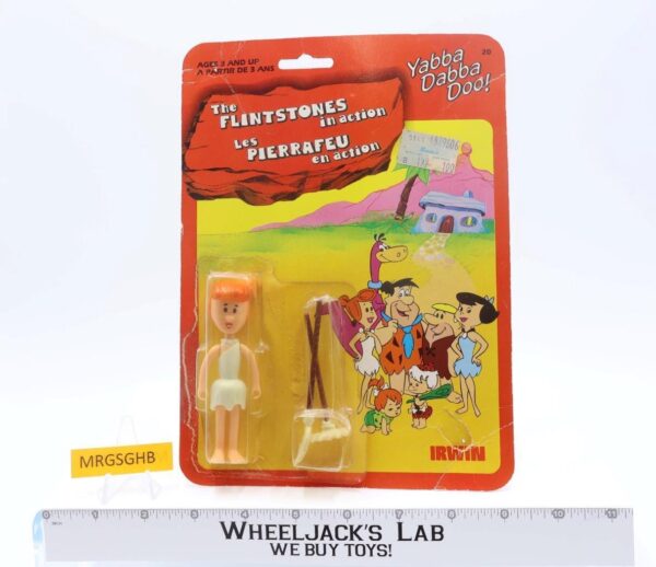 Wilma The Flintstones 1985 Hanna-Barabera Action Figure NEW MOC ...