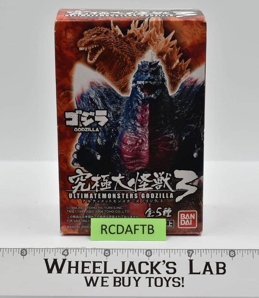 Surprise Box Godzilla Ultimate Monster 3 2008 Bandai Figure NEW MIB ...