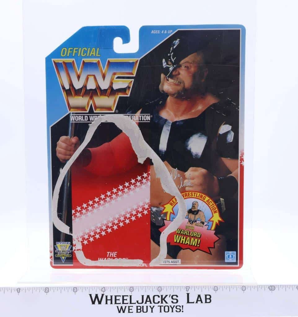 The Warlord WWF Cardback 1992 Hasbro Vintage Action Figure - Wheeljack ...