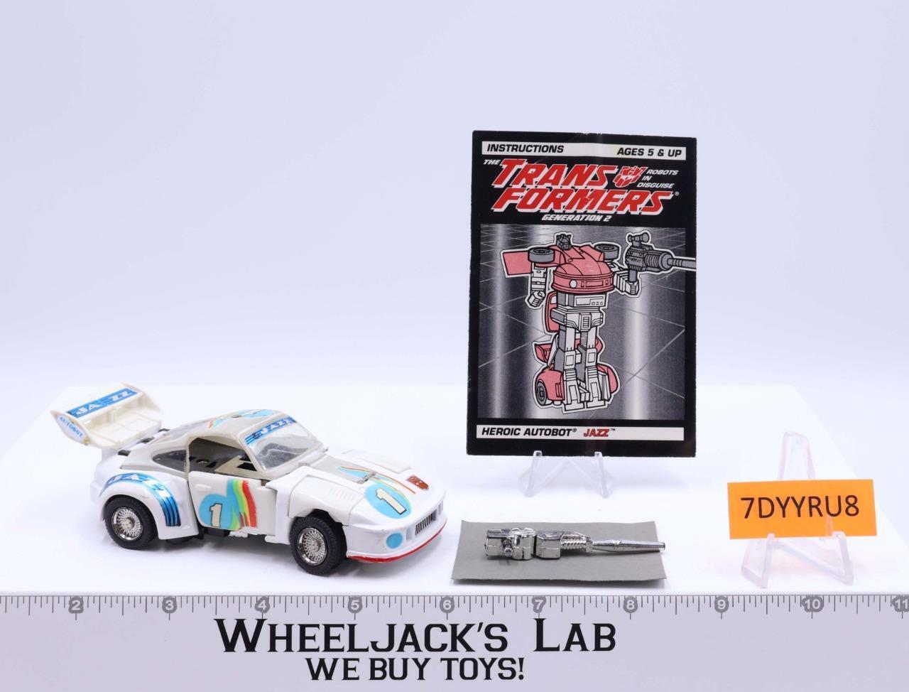 G2 Autobot Jazz 1993 Hasbro Transformers Vintage Action Figure ...