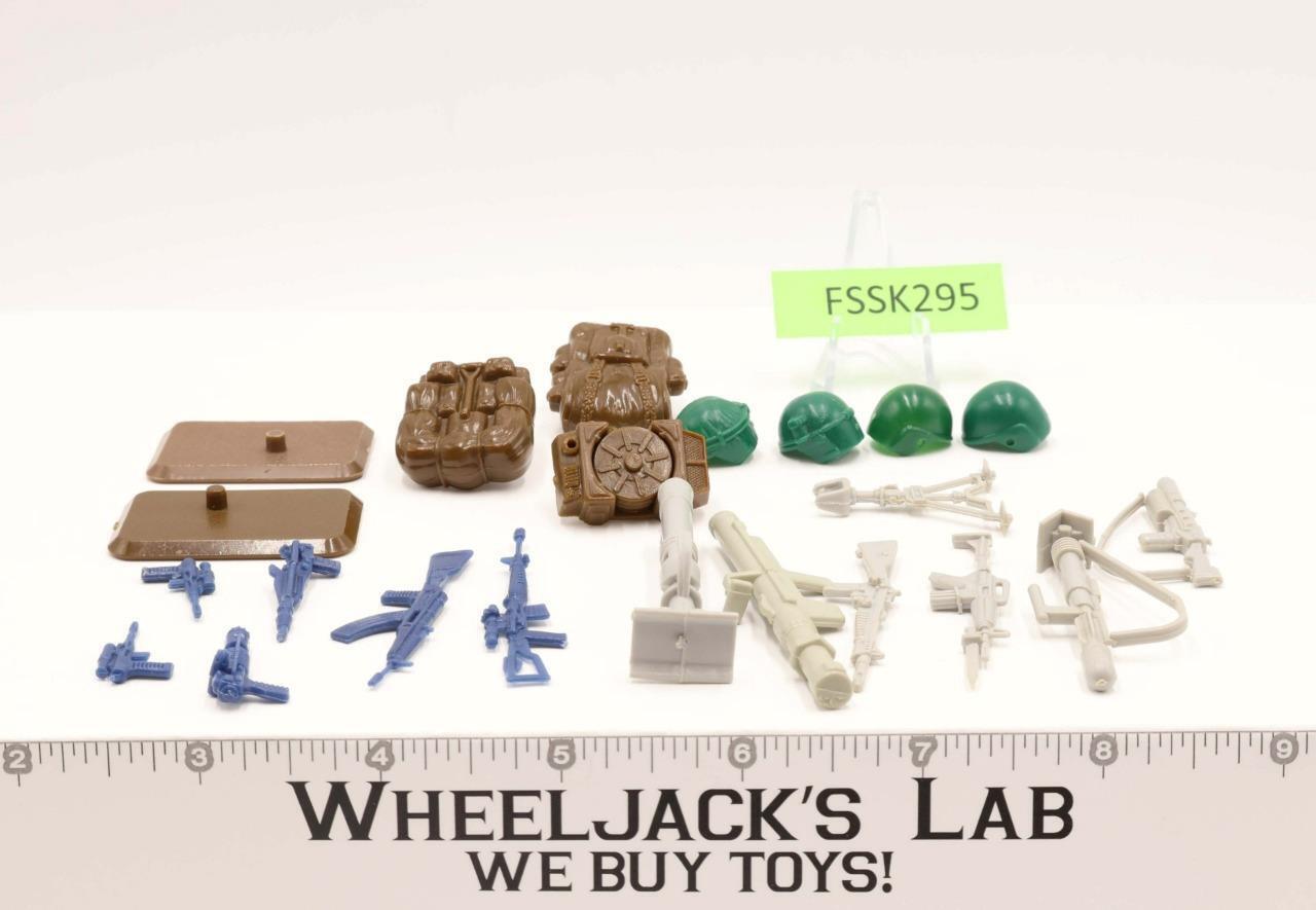 Lot Battle Gear Accessory Pack 2 Set 10 Complete 1984 Weapons G.I. Joe ...