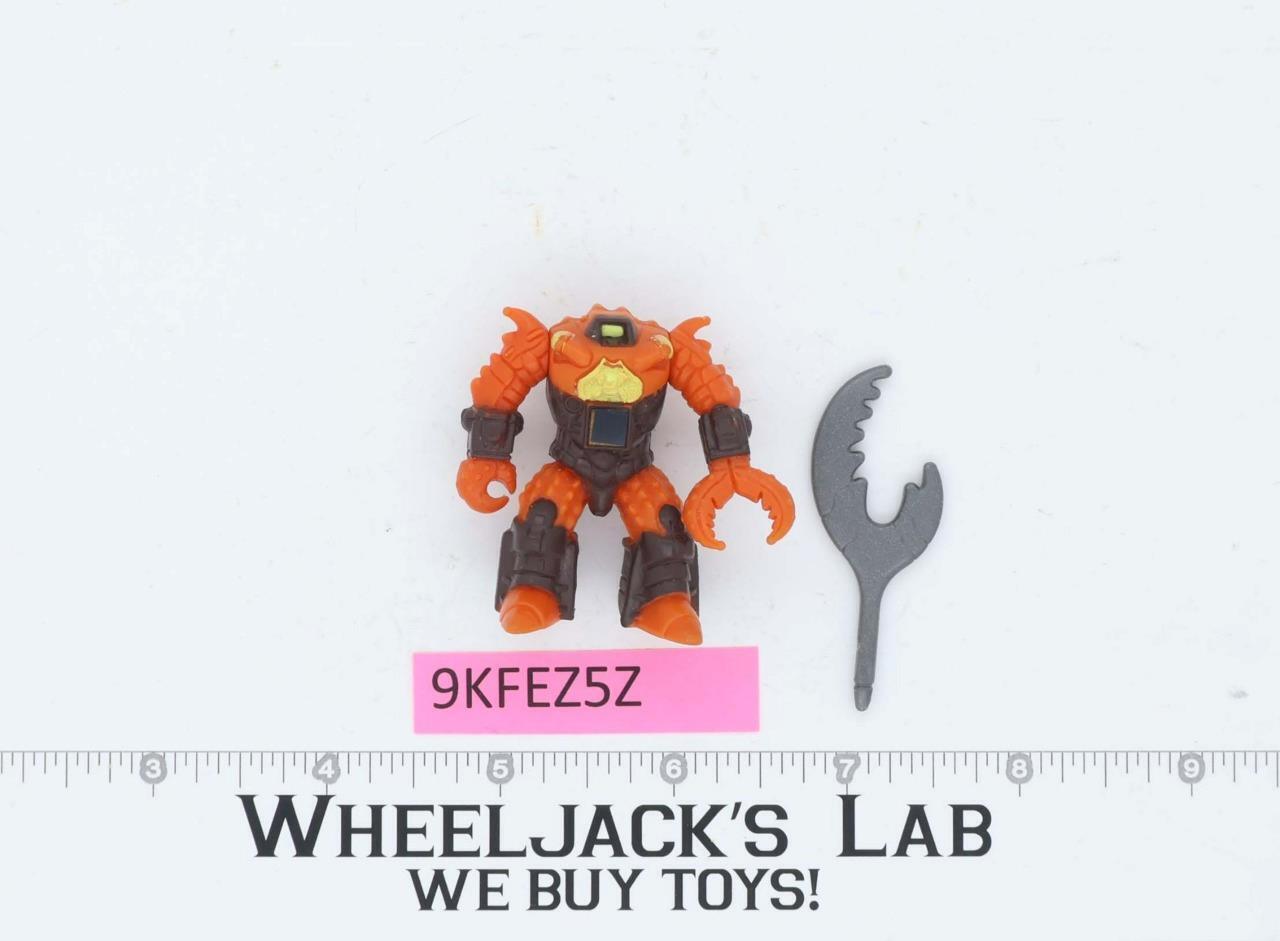 #28 Crusty Crab Battle Beasts 100% Complete Figure Vintage 1987 Hasbro ...