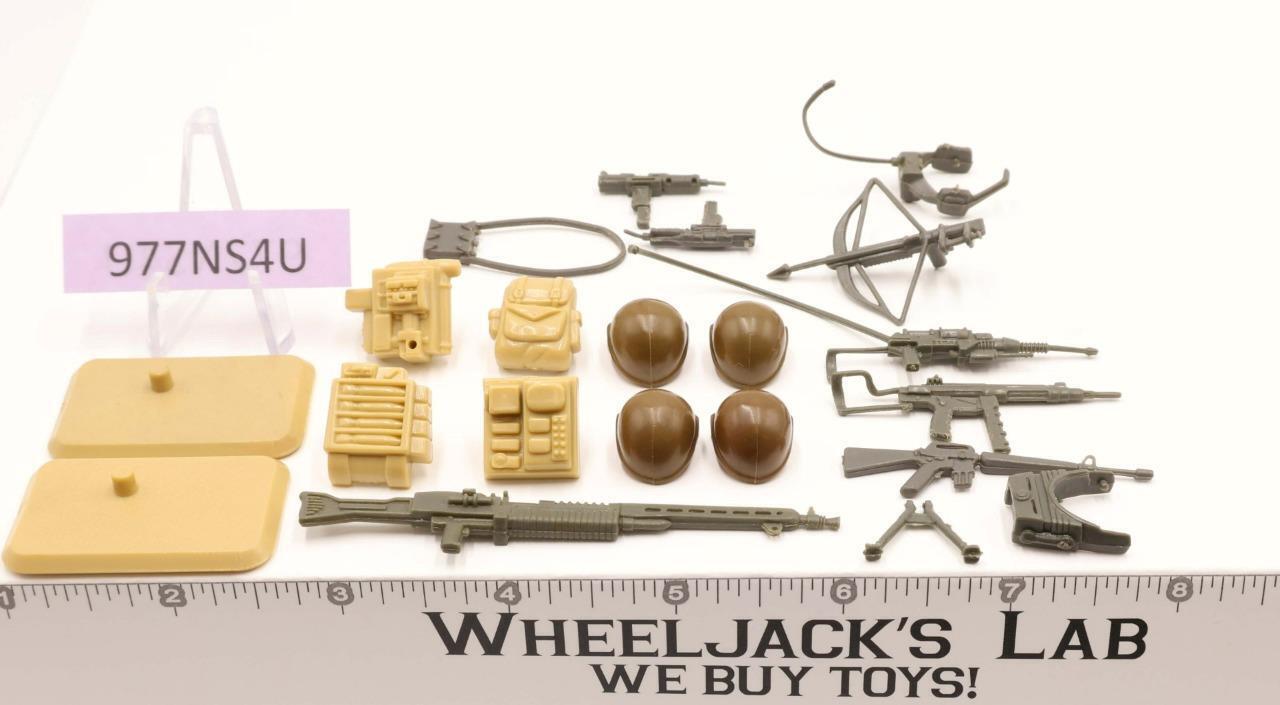 Lot Battle Gear Accessory Pack 1 Set 5 1984 Weapons G.I. Joe Vintage ...