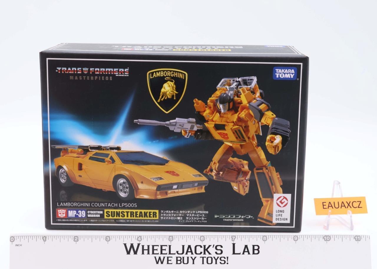 MP-39 Sunstreaker Transformers Masterpiece AUTHENTIC Takara NEW MISB ...