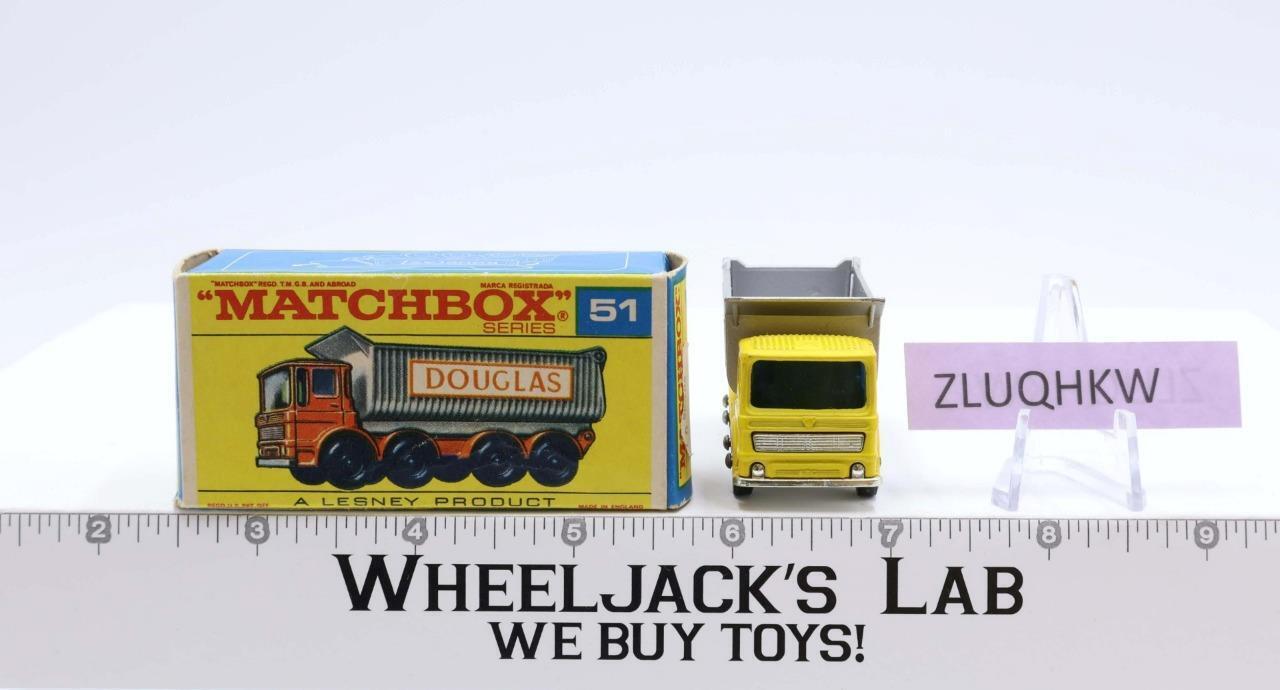 8 Wheel Tipper 51 Lesney Matchbox Series 1960's Made In England ...