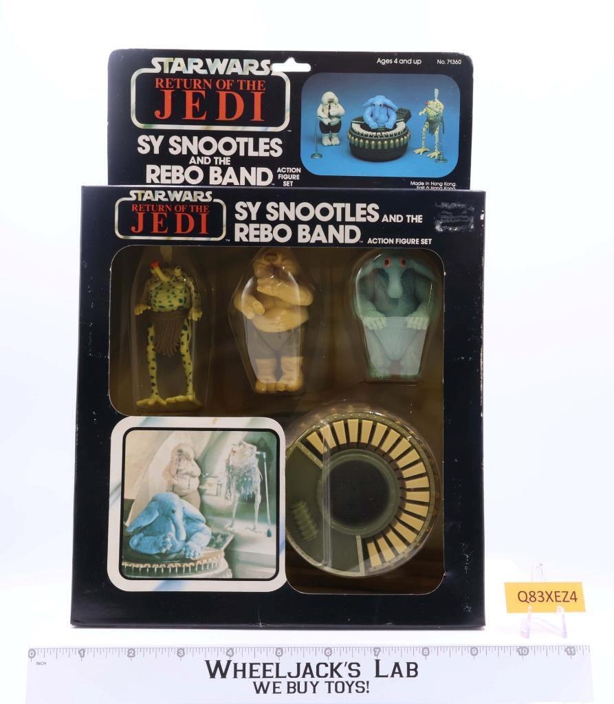 Sy Snootles & the Rebo Band Star Wars ROTJ 1983 Kenner NEW MISB SEALED - Wheeljack's Lab
