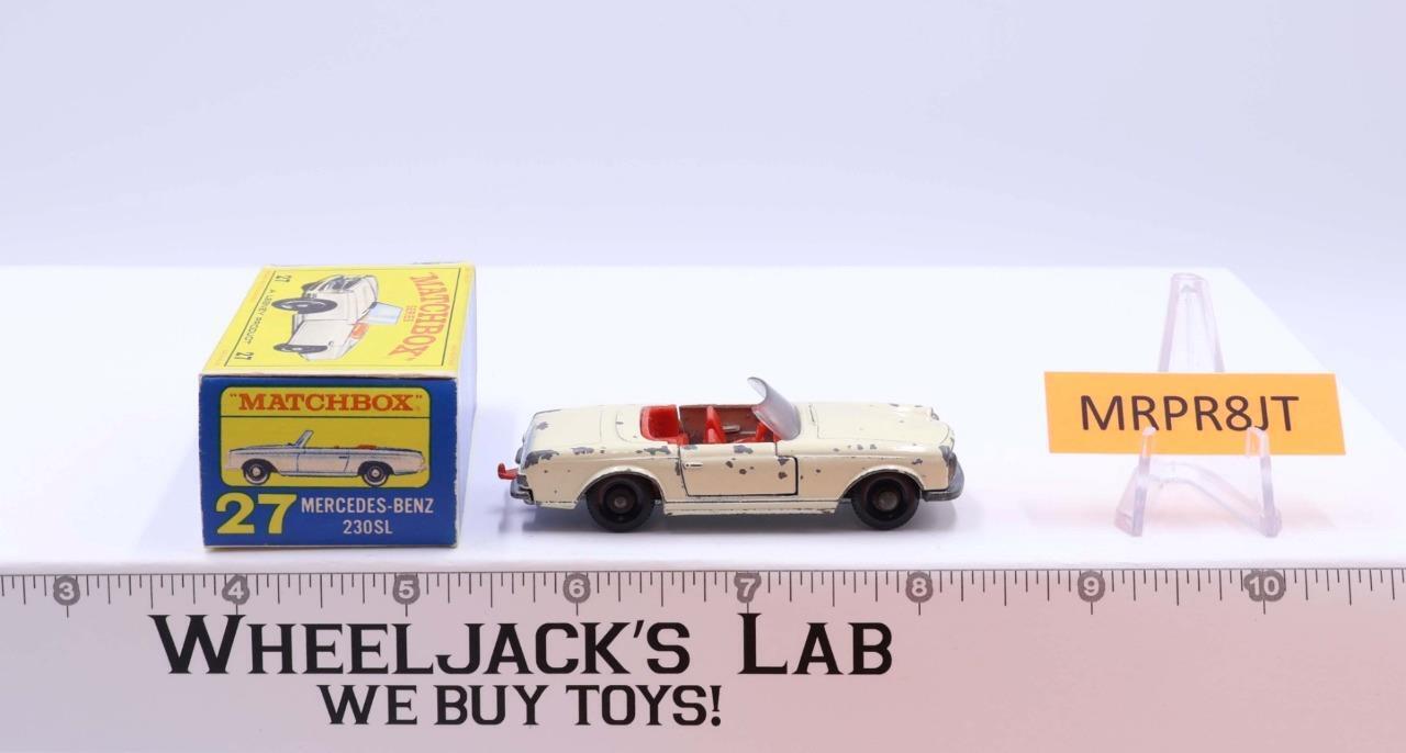 Mercedes-Benz 230SL 27 Lesney Matchbox Series 1960's Made In England ...