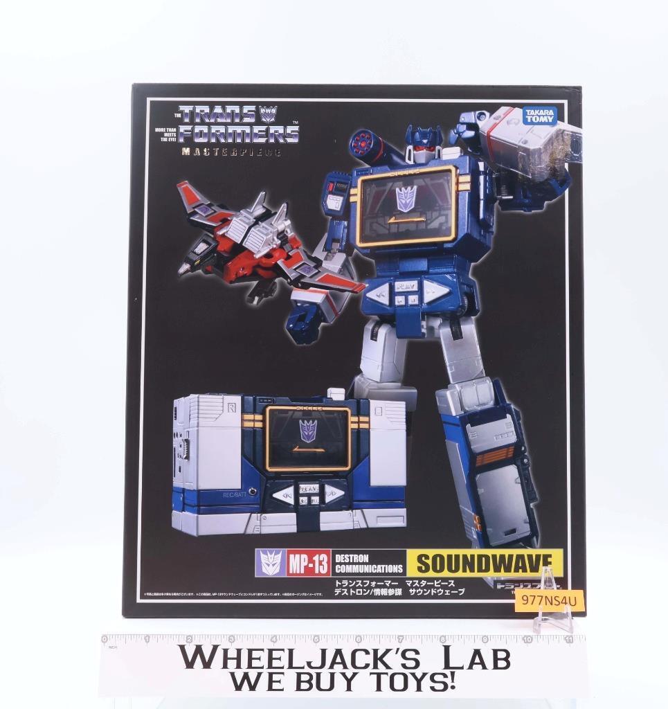 MP-13 Soundwave Transformers Masterpiece AUTHENTIC Takara NEW MISB ...