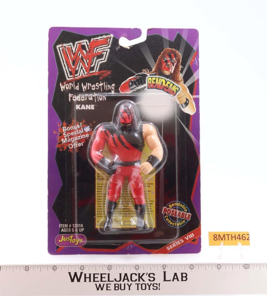 Kane Bend-Ems WWF 1998 Just Toys Wrestling Figure Series VIII MOSC NEW ...