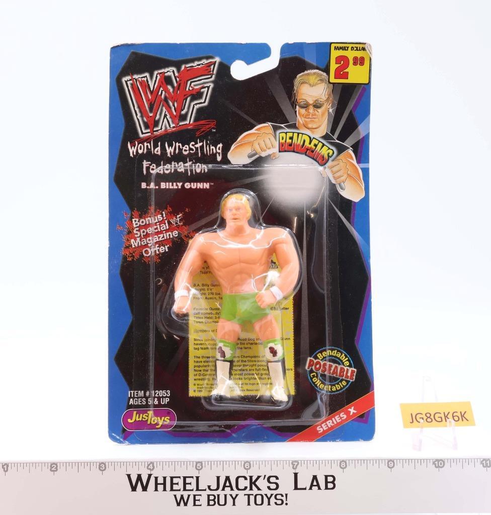 B.A. Billy Gunn Bend-Ems BA WWF 1998 Just Toys Wrestling Figure Series ...