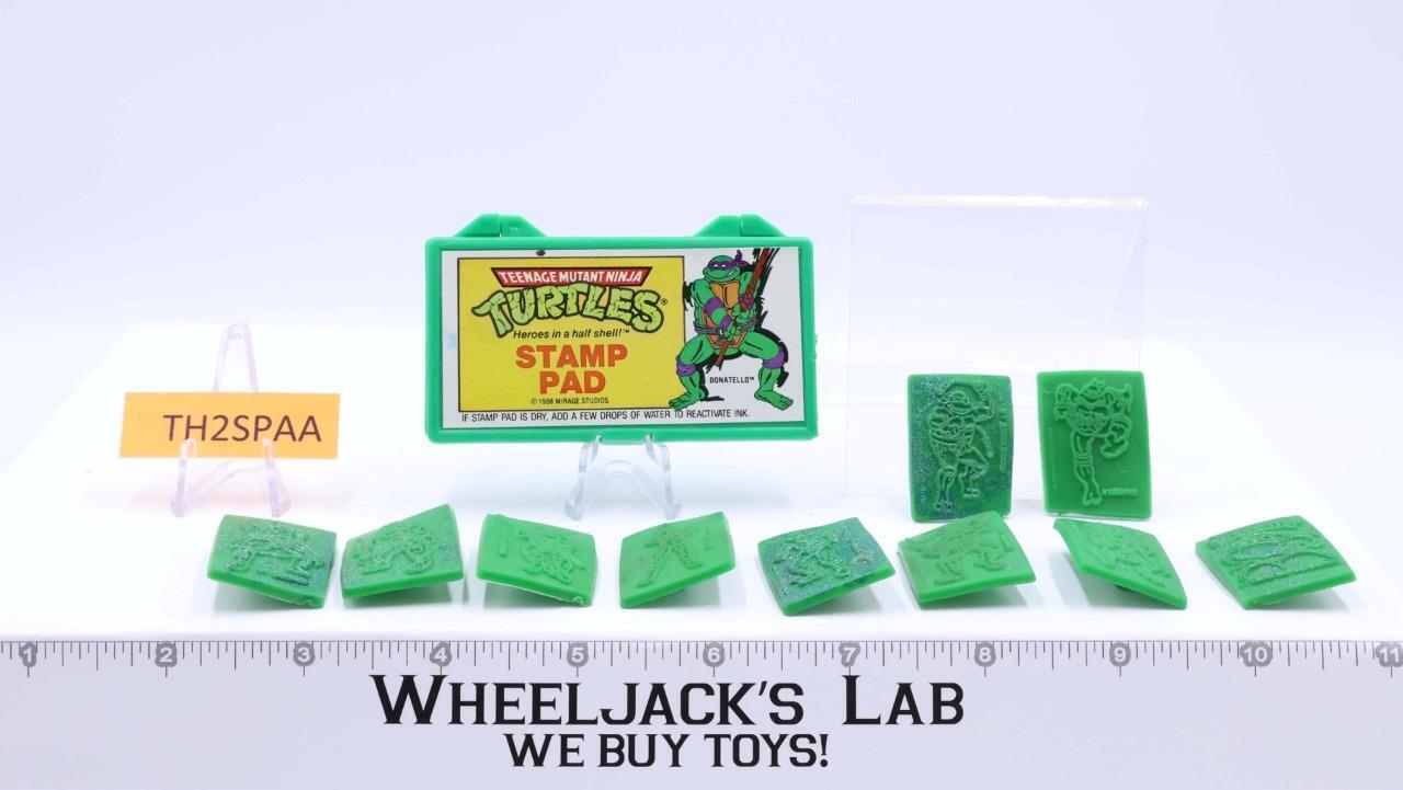 Rubber Stamp Set Teenage Mutant Ninja Turtles TMNT 1990 Henry Gordy ...