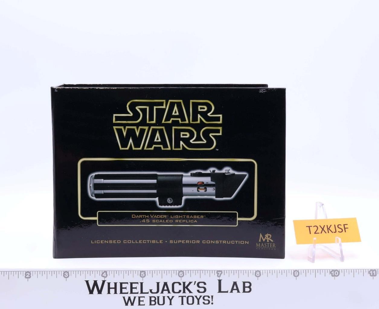 Darth Vader Lightsaber .45 Scaled Replica Star Wars 2006 Master ...