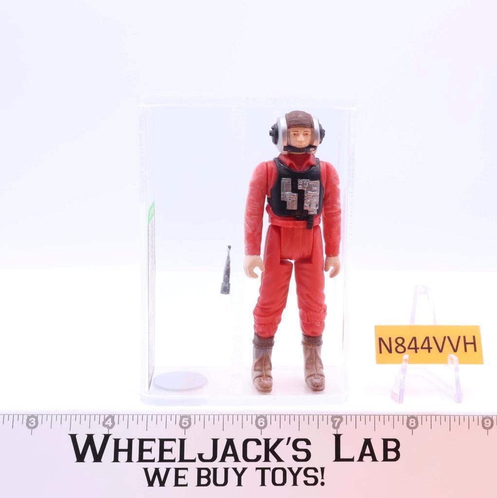 B-Wing Pilot AFA GRADED U85 Star Wars 1984 Kenner Action Figure ...