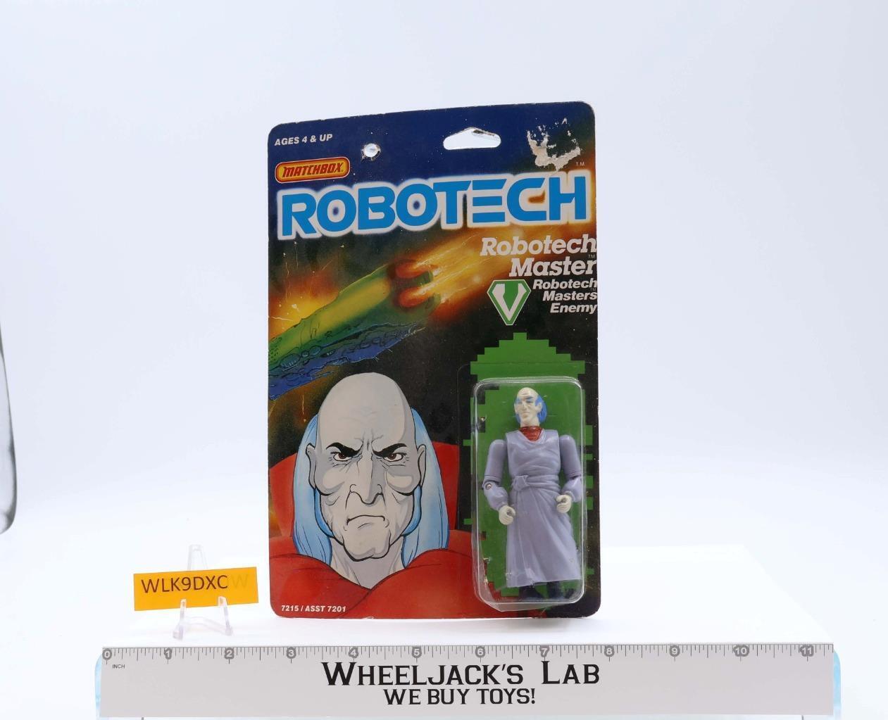 Robotech Master Robotech Matchbox 1985 Vintage Action Figure NEW MOSC ...