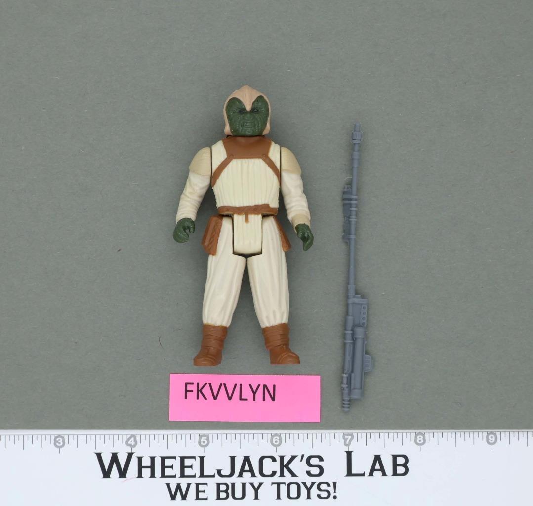 Jabba The Hutt Klaatu Skiff Guard Star Wars ROTJ 1983 Kenner Figure NO ...