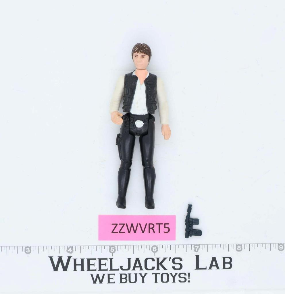 Han Solo BIG HEAD 100% Complete Star Wars 1977 Kenner Action Figure NO ...