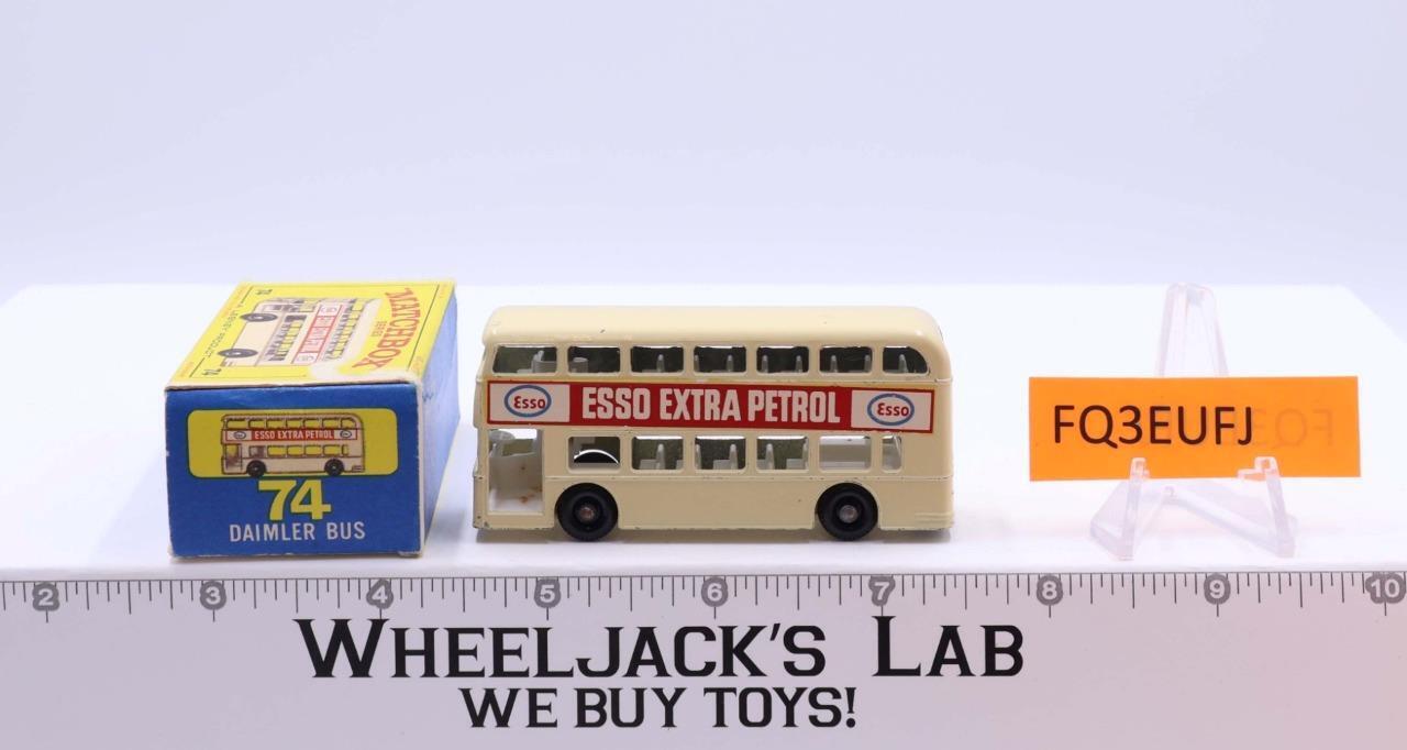 Daimler Bus 74 W Original Box Lesney Matchbox 1960's England ...