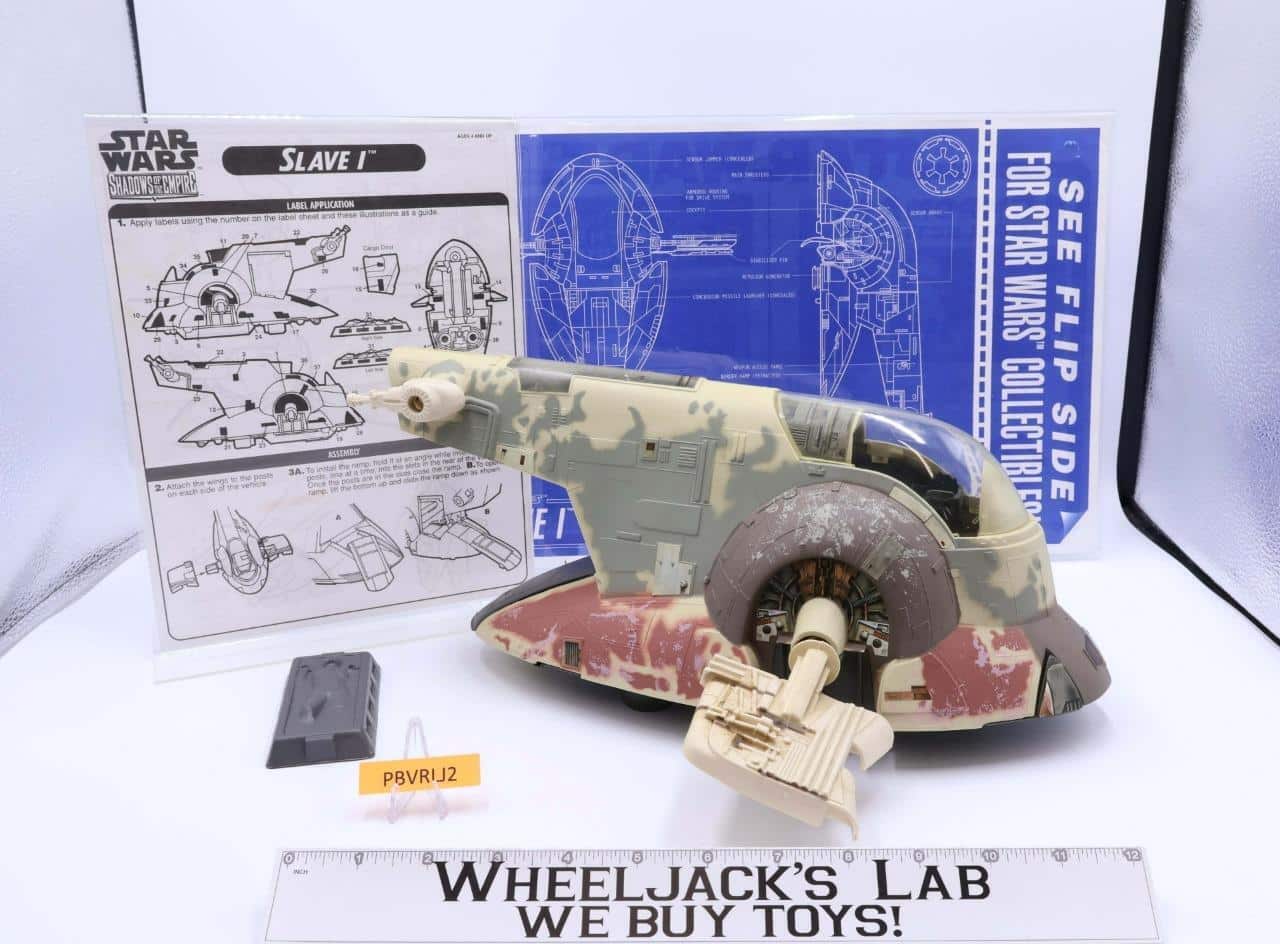 Boba Fett Slave 1 Star Wars Power of the Force 1996 Kenner Action ...