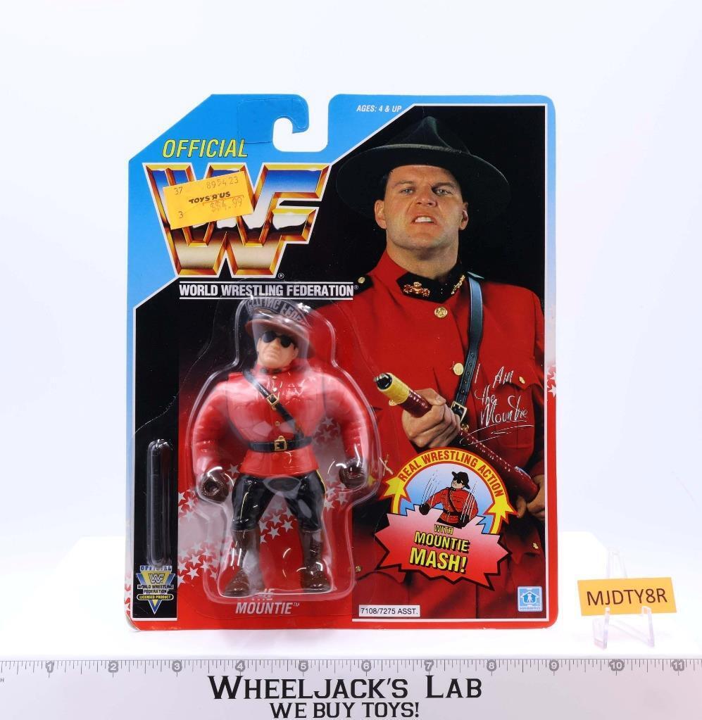 The Mountie Mash WWF Wrestling 1992 Hasbro Action Figure NEW MOSC ...