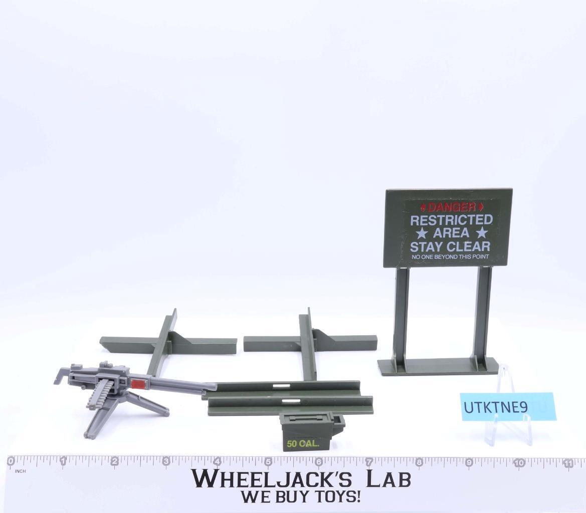 Machine Gun Defense Unit GI Joe 1984 Hasbro Action Figure Playset ...