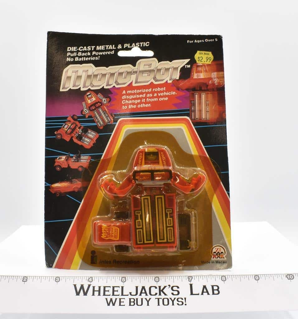 4WD-Vehicle Zee Moto-Bot NIB NEW Intex 1984 Robot Vintage Action Figure ...
