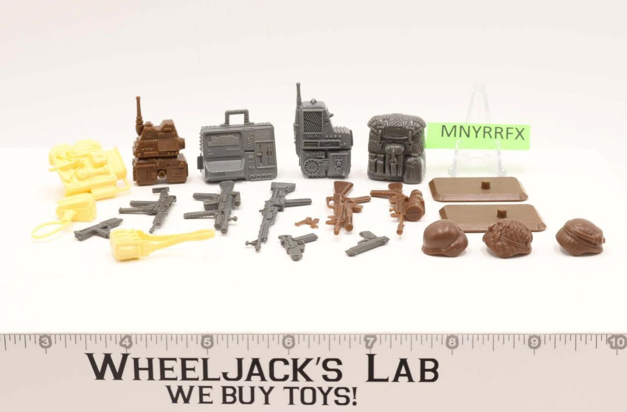 Lot Battle Gear Accessory 5 Set 6 Complete 1987 Weapons GI Joe Vintage ...