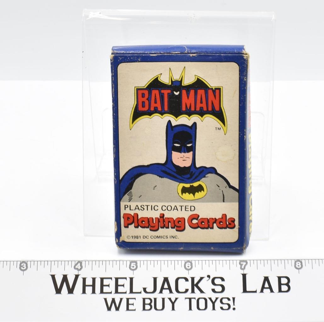 Batman Playing Cards DC Comics Vintage 1981 Superhero - Wheeljack's Lab