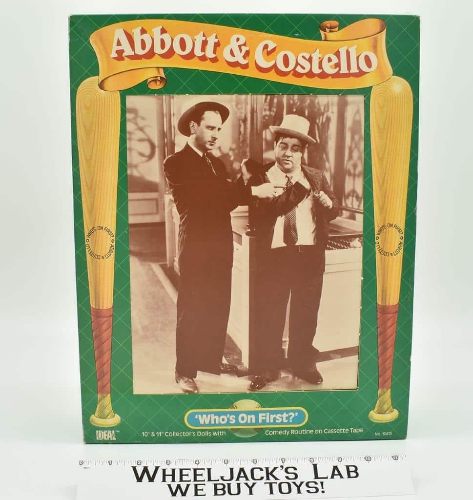 Abbott & Costello Who's on First? 10 & 11" MIB 1984 Ideal Vintage Doll ...