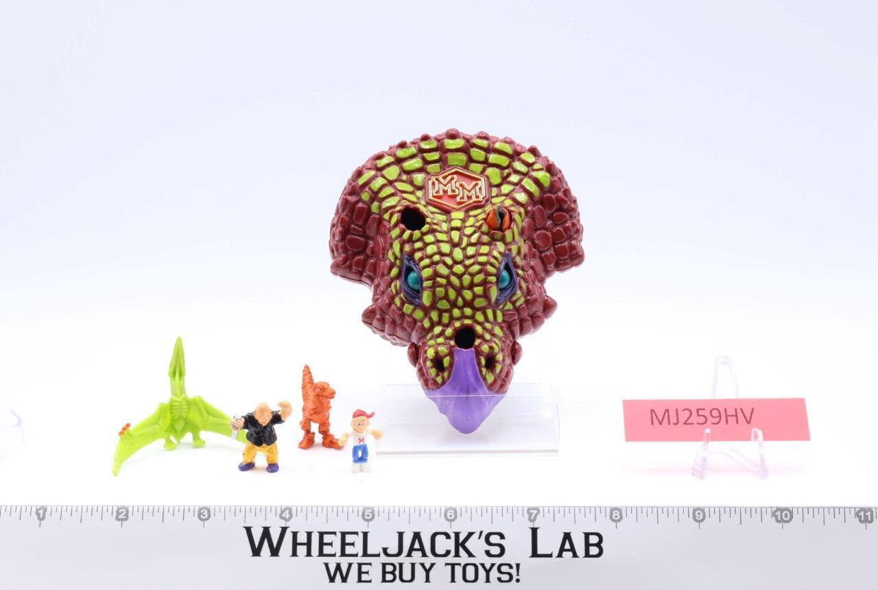 Dino Lab 100% Complete Doom Zones Mighty Max 1993 Bluebird Toys Vintage ...