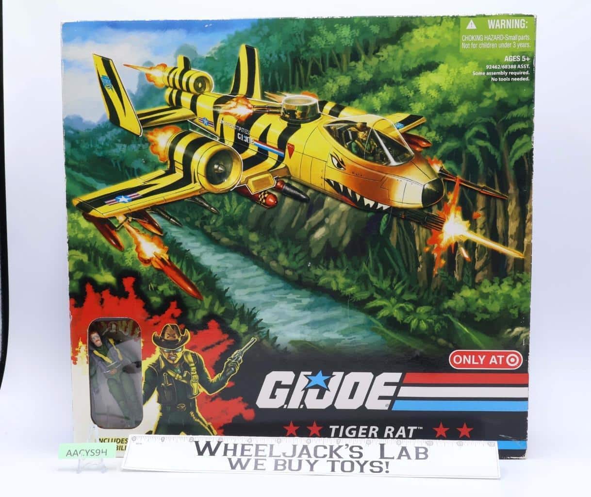 Tiger Rat W/ Wild Bill GI Joe Python Patrol 2008 Hasbro NEW MISB SEALED ...