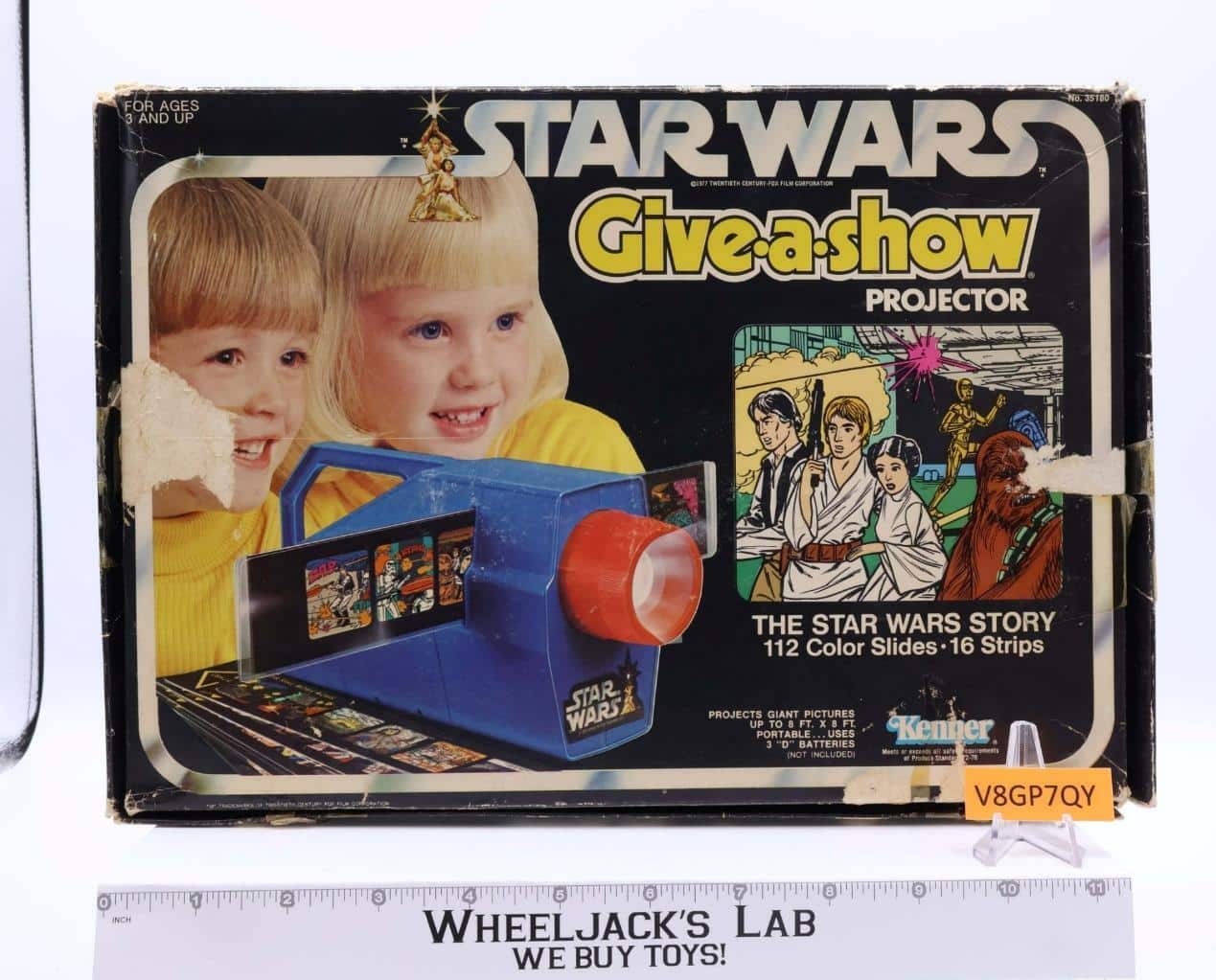 Give-A-Show Projector W/16 Film Strips Star Wars 1979 Kenner ...