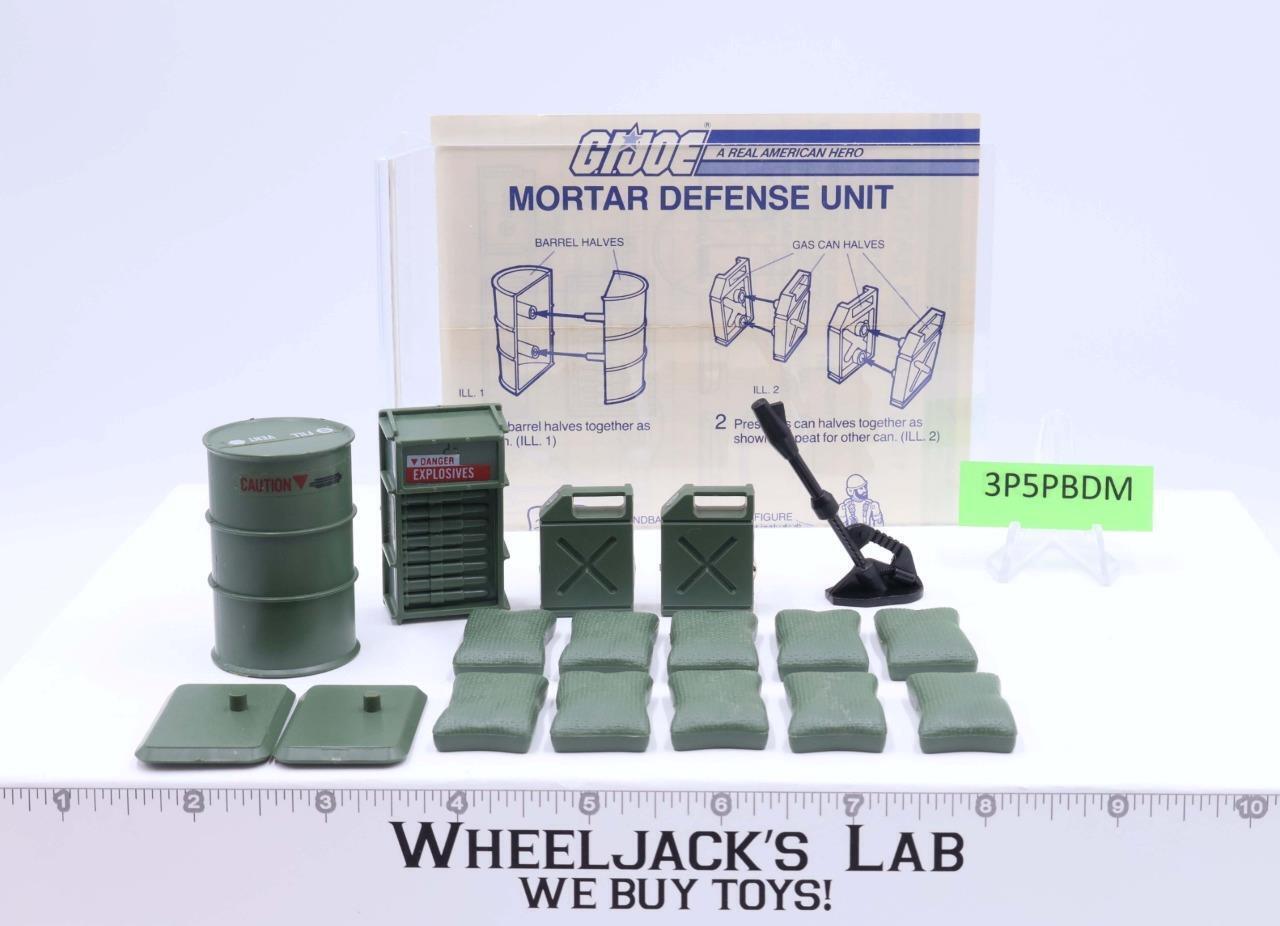 Mortar Defense Unit 100% Complete G.I. Joe 1984 Hasbro Vintage Vehicle ...