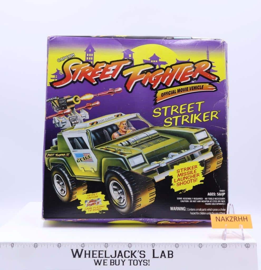 Street Striker GI Joe Street Fighter Official Movie Vehicle 1994 Hasbro ...