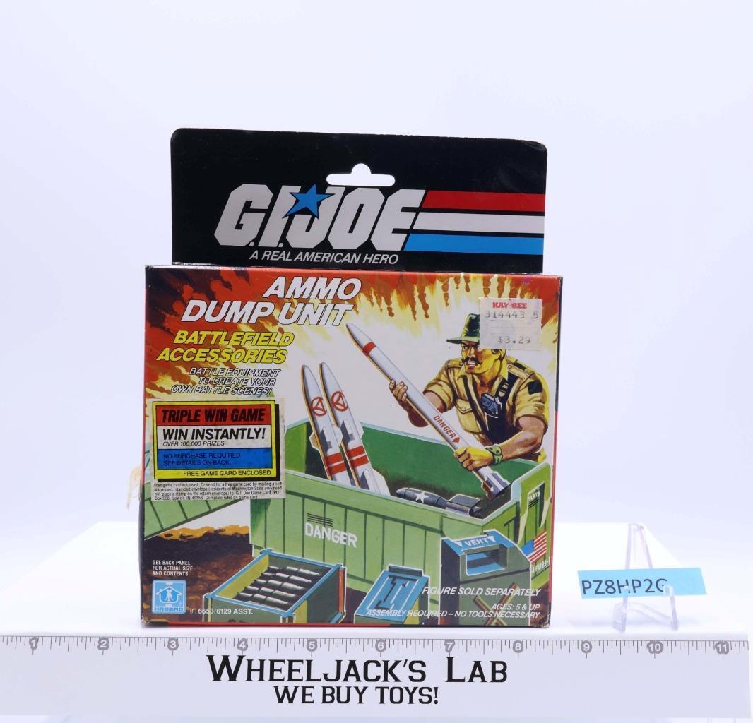 Ammo Dump Unit 100% Complete W/ NICE Box GI Joe 1985 Hasbro Vintage ...