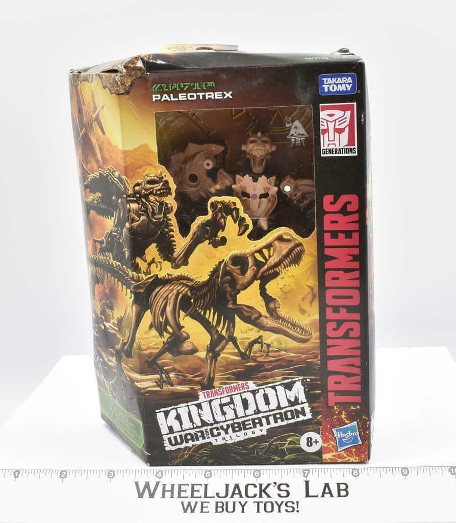 Paleotrex Deluxe Kingdom WFC Generations Transformers Hasbro Takara ...